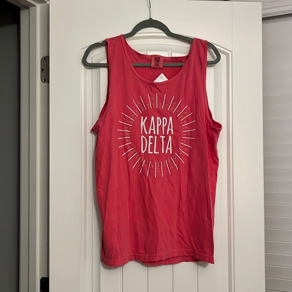 Comfort Colors | Tops | Kappa Delta Tank Top | Poshmark